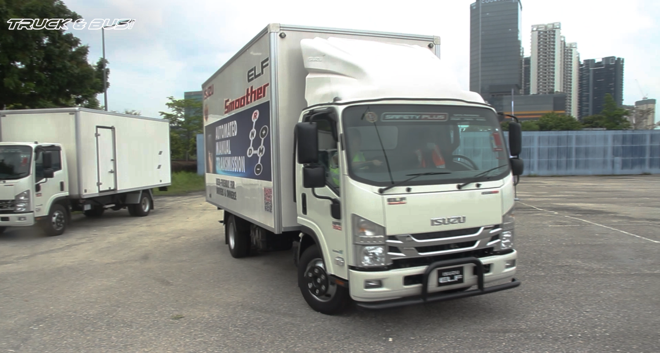 Test Driving the Isuzu Elf Smoother NPR 150 - Truck & Bus News